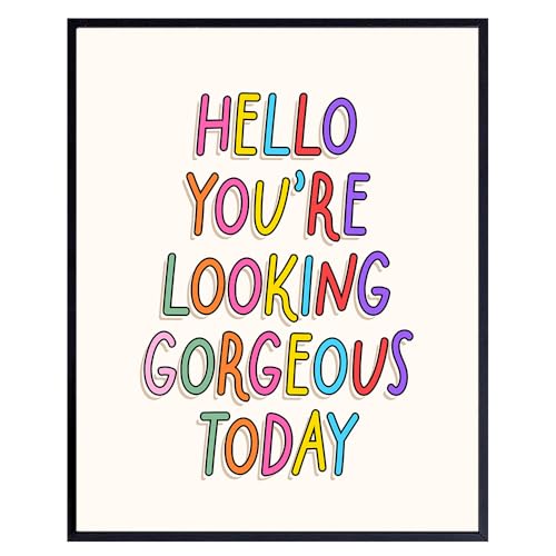 Positive Quotes Wall Decor for Women - Encouraging Wall Art for Women ...